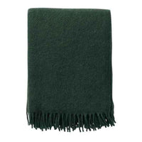 Green wool throws and blankets – Country Mouse