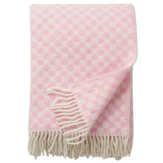 Pink wool throws and blankets – Country Mouse