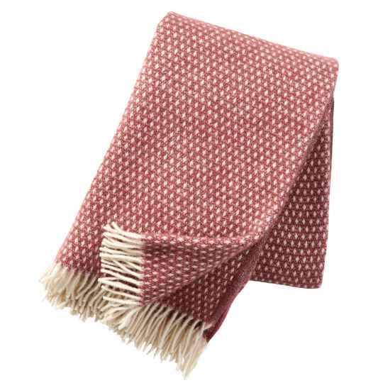 Knut Rose Brown Wool Throw – Country Mouse