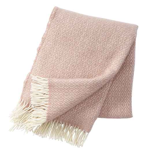Pink wool throws and blankets – Country Mouse