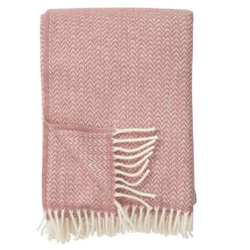 Pink wool throws and blankets – Country Mouse